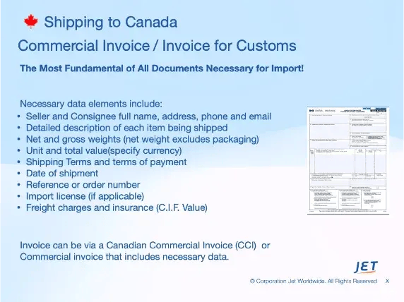 Verifying Commercial Invoices for International Shipping